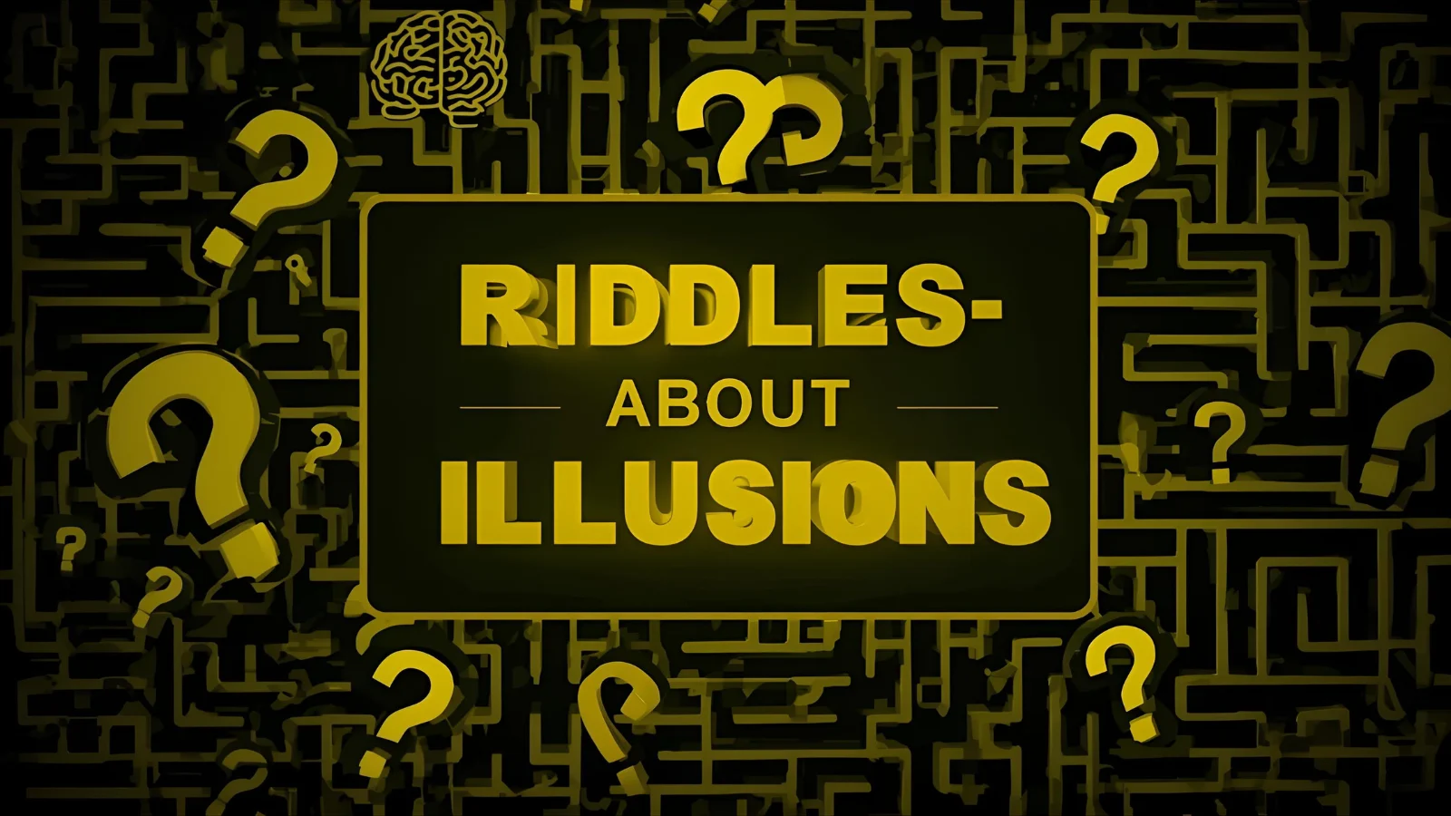 350+ Riddles About Illusions: Mind-Bending Fun