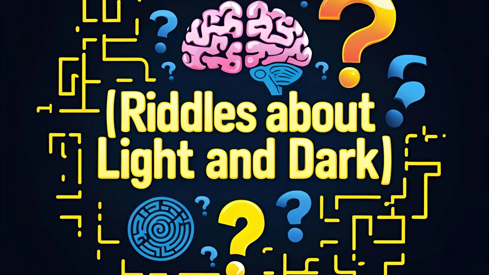 250+ Riddles About Light and Dark – Clever Brain Teasers
