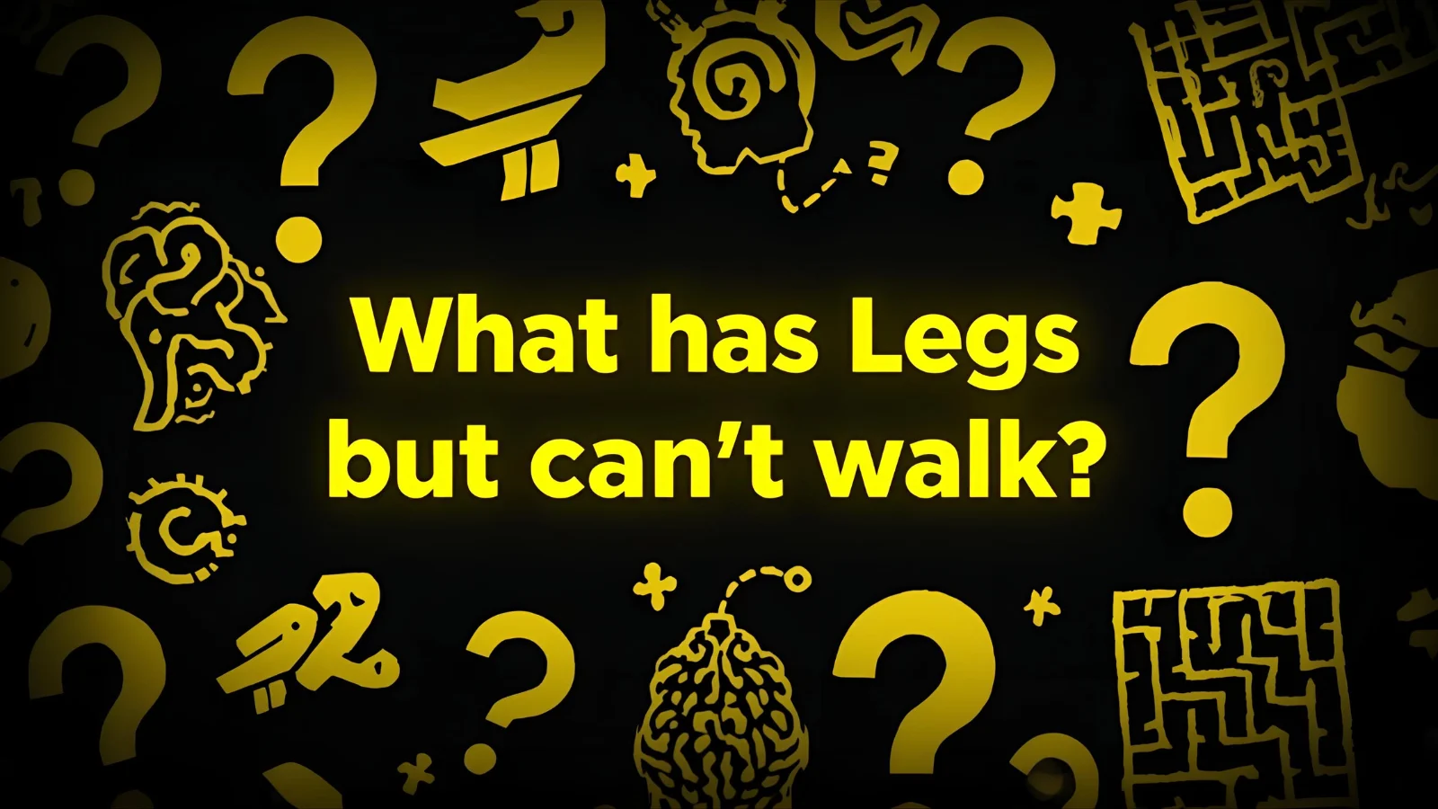 100+ Riddles About Legs (What Has Legs but Can’t Walk?)