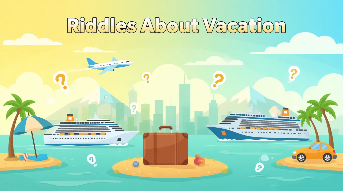 100+ Riddles About Vacation With Hints & Answers (2026)