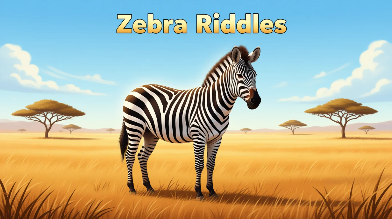 100+ Zebra Riddles with Answer